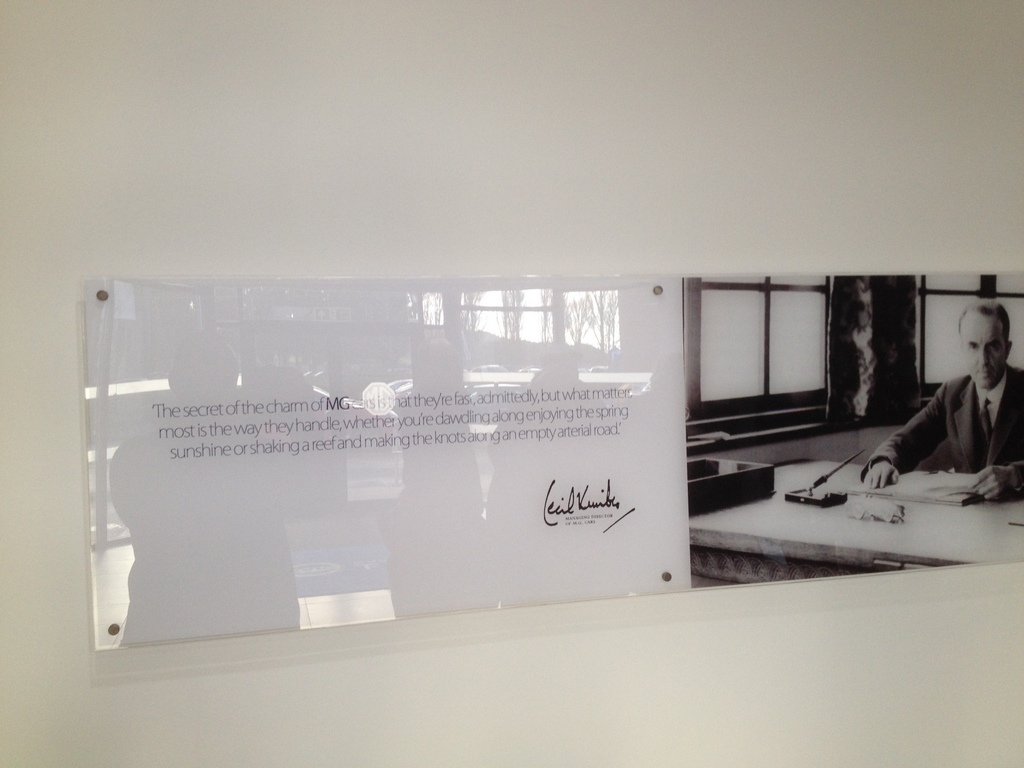 Longbridge Visit5 – MGCC South East Centre
