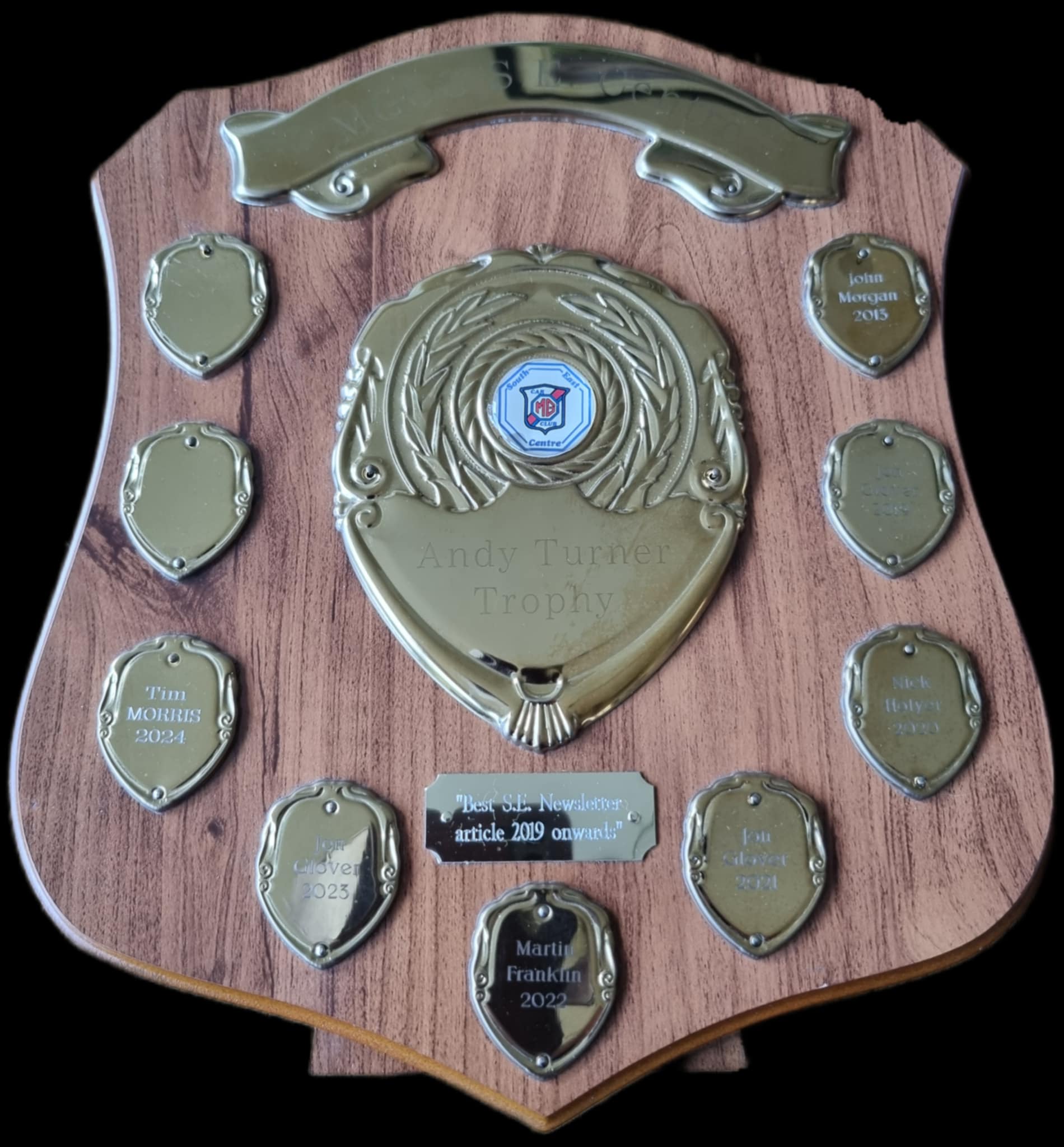 Trophies – Andy Turner Trophy – MGCC South East Centre